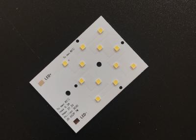 China Custom 12 LED 3030 SMD Module Aluminum PCB Board 50x50mm 6W-10W for sale