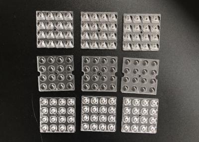 China 16 24LEDs SMD3030 SMD5050 Optical PC Lens 150 Degree for 50x50mm LED Module for sale
