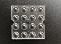 China 16 24LEDs SMD3030 SMD5050 Optical PC Lens 150 Degree for 50x50mm LED Module for sale