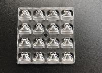 China 16 24LEDs SMD3030 SMD5050 Optical PC Lens 150 Degree for 50x50mm LED Module for sale