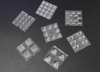 China SMD3030 SMD5050 PCB Module SKD 4 LED Array Lens 16leds 50x50mm 120x68 Degree for sale