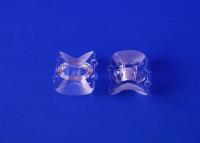 China 10x120 Degree PC PMMA Optical Lens Butterfly Shape 26.5x25mm for SMD3030 LED for sale