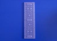 China 250x74mm 64 LED SMD3030 PC Lens Type III Street Light Array Lens 30-50W for sale