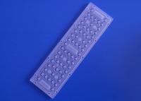 China 250x74mm 64 LED SMD3030 PC Lens Type III Street Light Array Lens 30-50W for sale