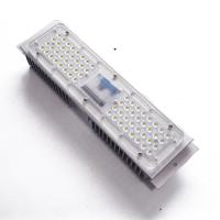 China AC 220V SMD 3030 LED Street Light Module 64-in-1 with Optical PC Lens and Heat Sink for sale