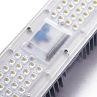 China AC 220V SMD 3030 LED Street Light Module 64-in-1 with Optical PC Lens and Heat Sink for sale