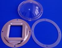 China 120mm Diameter PC 100W High Bay LED Lens with Reflector and Silicon Gasket for sale