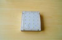 China 20W PC SMD 3535 LED Street Light Lens Kit 125x110mm Retrofit Component for sale