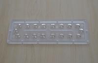 China 18W LED Collimator Street Light Lens 235x80mm with ROHS Certification for Road Lamp Retrofit for sale