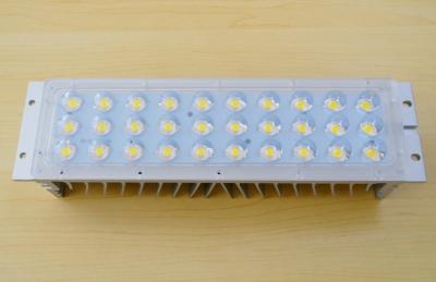 China 90 degree 45mil Chip 3x10 LED Street Light Components with Optical grade PC for sale