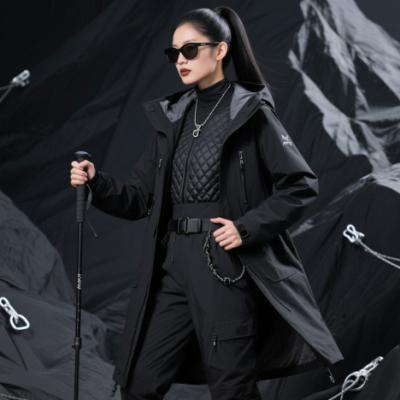 China 100% Polyester Woven Outdoor Fabric Outdoor Waterproof Jacket Fabric 150CM Width for sale