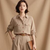 China Matte Stretch Cotton Fabric Comfortable 94% Cotton 6% Spandex Fabric Suitable For Shirt Pants for sale