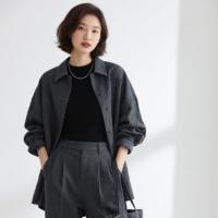 China Black Lightweight Clothing Fabric 100% Polyester Lightweight Apparel Fabric 85GSM for sale
