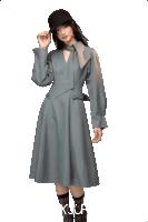 China 87% Polyester 10% Linen 3% Spandex 245g/m ² Spring And Autumn New Product Retro Sweet Polyester Fabric for sale