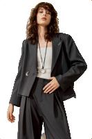 China 8% Spandex 92% Polyester 348g/m ² 150CM Autumn And Winter New Product Commuting Style Crisp Fabric for sale