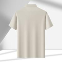 China 1730 Summer Hot Item 170g 89% Nylon 11% Spandex Fashionable Versatile Men's Polo Shirt for sale