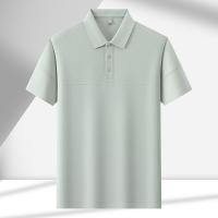 China 1757 Summer Hot Item 170g 89% Nylon 11% Spandex Ice Breathable Men's Polo Shirt for sale