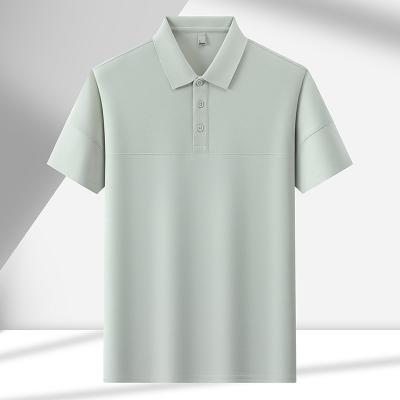China 1757 Summer Hot Item 170g 89% Nylon 11% Spandex Ice Breathable Men's Polo Shirt for sale