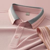 China 2162 Summer Hot Item 200g 100% Polyester Fiber Men's Cotton Imitation Round Bead T-shirt for sale