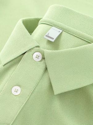 China 2180 Summer Hot Item 200g 100% Polyester Fiber Polo Shirt Simple Commuting T-shir for sale