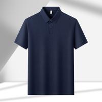 China 2832 Summer New Arrival 170g 75.4% Polyester 19.4% Cotton 1.8% Viscose 1.2% Linen 1.1% Silk 1.1% Rayon Polo Shirt Solid Color Korean Style Trendy T-Shirt for sale