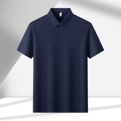 China 2832 Summer New Arrival 170g 75.4% Polyester 19.4% Cotton 1.8% Viscose 1.2% Linen 1.1% Silk 1.1% Rayon Polo Shirt Solid Color Korean Style Trendy T-Shirt for sale
