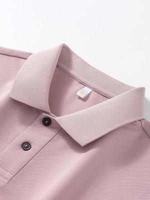China 2820 Summer New Arrival 170g 75.4% Polyester 19.4% Cotton 1.8% Viscose 1.2% Linen 1.1% Mulberry Silk 1.1% Rayon Casual Commuter Polo Shirt for sale