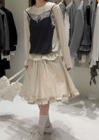 China Spring And Summer Hot Item 95% Polyester 5% Spandex Knit T-shirt With Miu Inspired Aesthetic And Fancy Print for sale