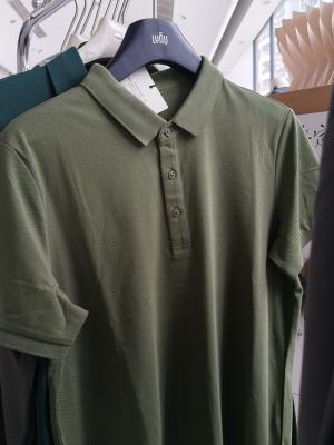 China 1002-2 Summer Hot Items 72% C28% Polyester Fiber Fashion Breathable Simple Polo Shirt for sale