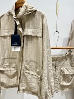 China 5637 67% Tencel, 24% Nylon, 9% Cotton Fabric Smooth and Breathable, Comes with Soft Gloss Spring/Summer Light Luxury Shirt Dress Preferred Foreign Trade Fabric for sale