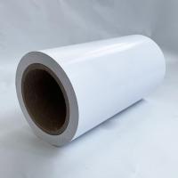 China Semi Glossy 80G Super Strong Adhesive Glue with White Glassine Liner SS1133 - 80gsm Paper, 60GSM Liner for sale
