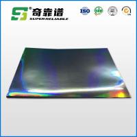 China WG4733 Holographic Rainbow Film Label Material 50μm with 2.1 Kg/in Adhesive Force and 24 Month Shelf Life for sale