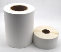 China AF2333A PP Matte Anti-Freezing Label Material with White Glassine Liner for Cold Storage Applications for sale