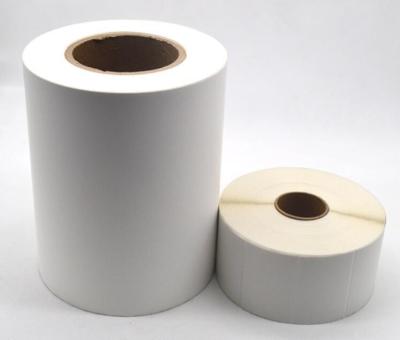 China AF2333A PP Matte Anti-Freezing Label Material with White Glassine Liner for Cold Storage Applications for sale