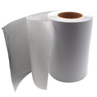 China TG3035 Adhesive Labelstock 25um White PET with 100G Glassine Liner for Tire Applications for sale