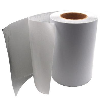China TG3035 Adhesive Labelstock 25um White PET with 100G Glassine Liner for Tire Applications for sale