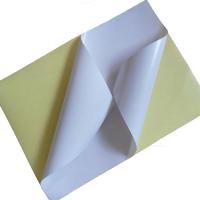 China SS0111 Cast Coated Sticker Paper 80gsm with 25g Super Strong Adhesive for High-Performance Labeling for sale