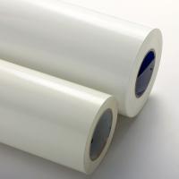China Clear PE Top Coated Adhesive Label Material WG9133 - 0.080mm Thickness 78g/m² Basis Weight for Moisture Resistance for sale