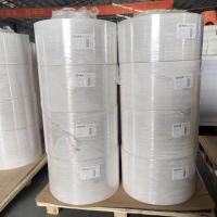 China HM2033H Eco Thermal Paper Hotmelt Glue Labelstock with 70 GSM Facestock and 58 GSM Glassine Liner for sale