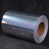 China WG4733 Holographic Rainbow Film Label Material 50μm with 2.1 Kg/in Adhesive Force and 24 Month Shelf Life for sale