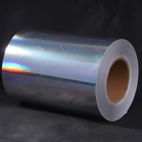 China WG4733 Holographic Rainbow Film Label Material 50μm with 2.1 Kg/in Adhesive Force and 24 Month Shelf Life for sale