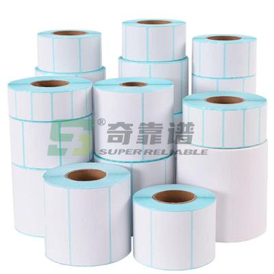 China Thermal Transfer Semi Glossy Label - 150°F Temperature Resistant for Industrial & Retail Applications for sale