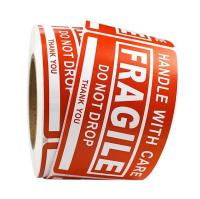 China Adhesive Shipping Handling Label Sticker - 4x6 Inch Size with Strong Permanent Adhesive for Package Tracking for sale