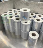 China Custom Matte Silver PET Adhesive Labels for White Goods - 50mm to 200mm Sizes with High-Performance Adhesive for sale