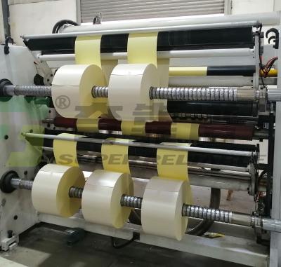 China BPA Free Thermal Paper HM2233HZS with 70 GSM Facestock and Yellow Glassine Liner for Industrial Labeling for sale