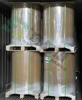 China Superstrong Adhesive Paper Jumbo Roll 1080mm 1530mm with Hotmelt, Water & Super Strong Glue Options for sale