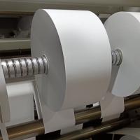 China 75 Micron PP Matte Synthetic Paper Adhesive Label Material for Food Label Making for sale