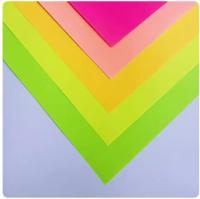 China WGA133 Fluorescent Red Paper Adhesive Label Material 80gsm with Acrylic Glue for Inkjet Printing for sale