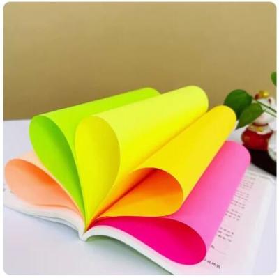 China WGA233 Fluorescent Orange Paper Adhesive Labels - 80gsm Facestock, 60gsm Liner for Inkjet Printing for sale