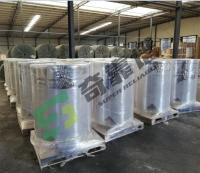 China Adhesive White PET Film 25μm TG3435 Model for Tire Label Manufacturing in Rolls for sale